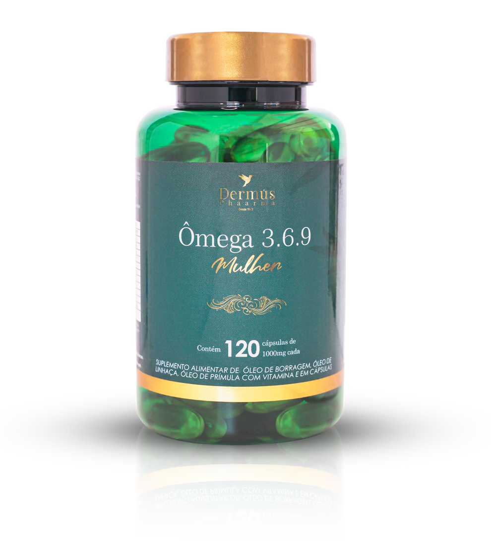 Dermus Mulher - Ômegas 3,6 e 9 – Dermus Pharma